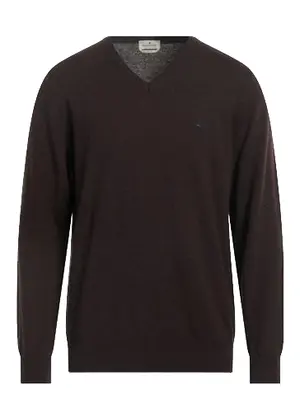 BROOKSFIELD Light Virgin Wool Sweater Brown