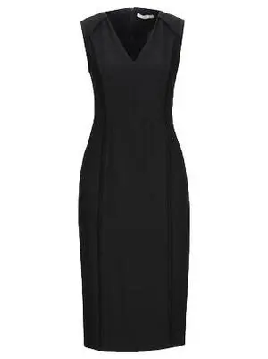 SEVENTY VENEZIA Sergio Tegon Collection Midi Dress - Black