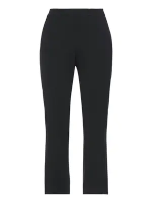 Malìparmi MALÌPARMI Straight-Leg Cropped Trousers Black