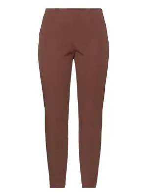 Malìparmi MALÌPARMI Straight-Leg Cropped Trousers Brown
