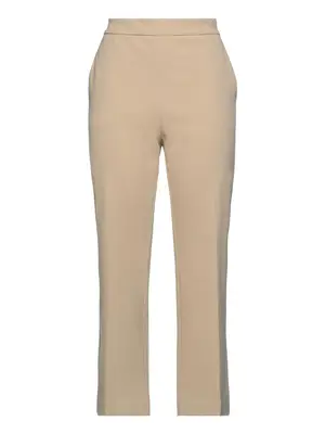 Malìparmi MALÌPARMI Straight-Leg Cropped Trousers Sand