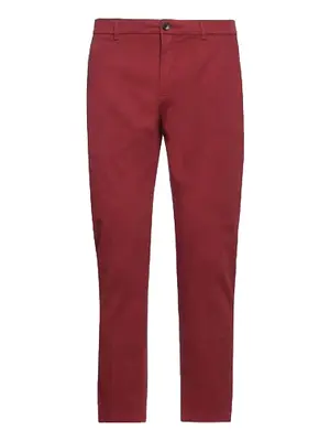 DEPARTMENT 5 Pants Size Cotton, Elastane - Red