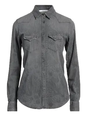 AGLINI Denim Shirt - Grey