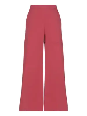 NIU NIŪ Wide-Leg Trousers Brick Red