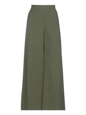 NIU NIŪ Wide-Leg Trousers Military Green