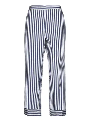 SEVENTY VENEZIA Striped Pants Blue