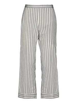 SEVENTY VENEZIA Striped Pants Grey