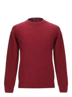 DRUMOHR DRUMOHR Lambswool Sweater Brick Red