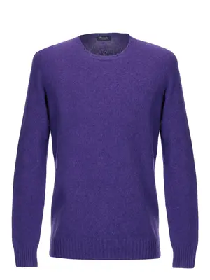 DRUMOHR DRUMOHR Lambswool Sweater Dark Purple