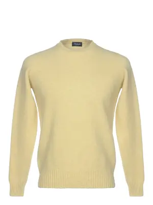 DRUMOHR DRUMOHR Lambswool Sweater Light Yellow