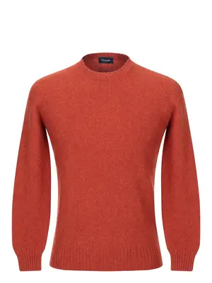 DRUMOHR DRUMOHR Lambswool Sweater Orange