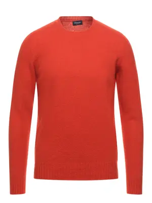 DRUMOHR DRUMOHR Lambswool Sweater Rust
