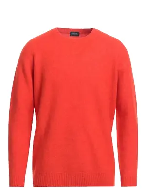DRUMOHR Lambswool Sweater - Tomato Red