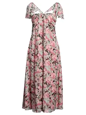 Pinko PINKO Maxi Flared Dress Pink