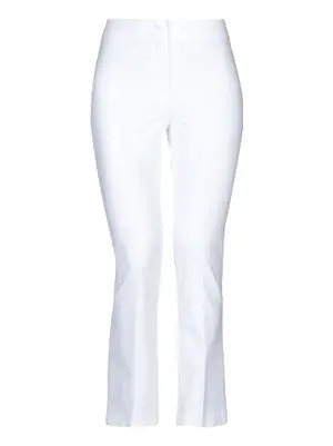 QL2  QUELLEDUE Twill Flared Pants White