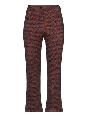 SIYU Bootcut Cropped Pants - Brown