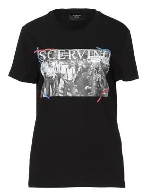 Ermanno Scervino SCERVINO Printed T-Shirt Black
