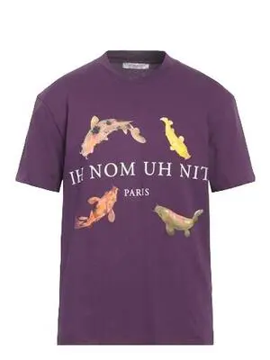 IH NOM UH NIT T-shirt Plum Size Cotton, Elastane - Purple