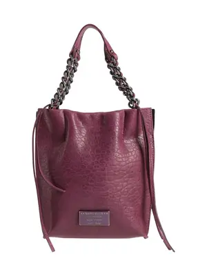 MARC ELLIS Leather Handbag Garnet