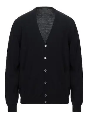 ZANONE Virgin Wool & Polyamide Cardigan - Black