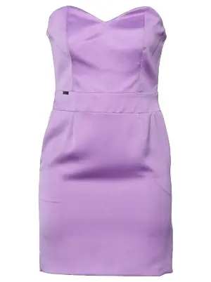MARC ELLIS Mini Bodycon Dress Purple
