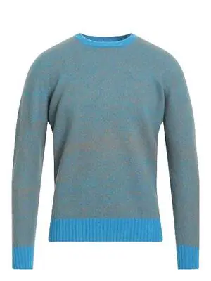 DRUMOHR Lambswool Crewneck Sweater - Blue