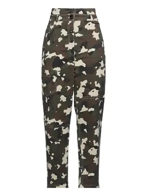 Pinko Tapered Camouflage Pants - Green