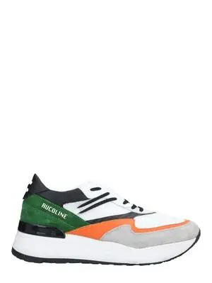 RUCOLINE Soft Leather And Textile Fiber Sneakers Orange