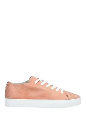 CRIME LONDON CRIME London Metallic Leather Sneakers Copper