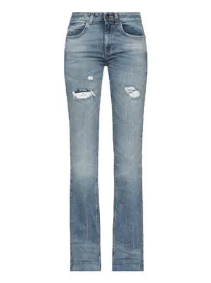 KAOS JEANS KAOS JEANS Boot-Cut Jeans With Distressed Detailing