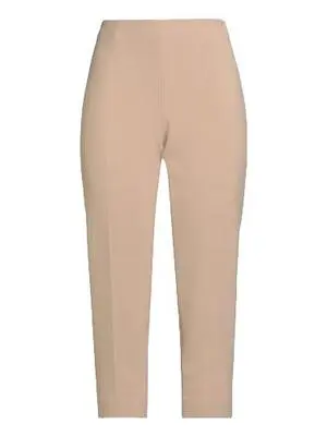 Peserico Tapered Cropped Pants Beige