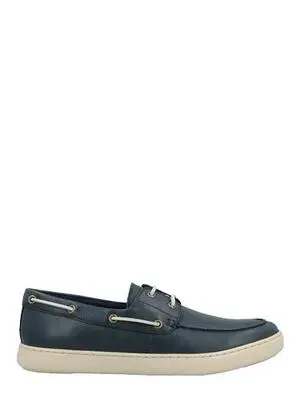 Fitflop Leather Loafers Blue