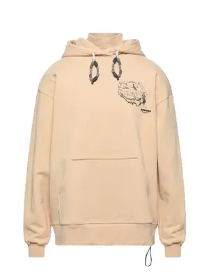 BONSAI Cotton Fleece Sweatshirt - Beige
