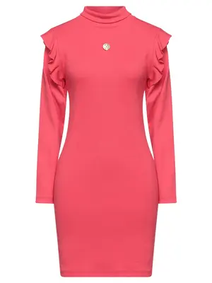 ODI ET AMO ODI ET AMO Mini Bodycon Dress Coral