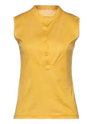JACOB COHЁN JACOB COHЁN Woven Top Yellow