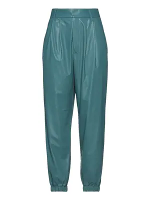 ANIYE BY Tapered Coated Pants Deep Jade
