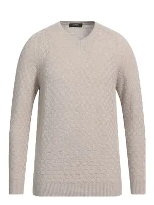 Alpha Studio Mélange Knit Sweater - Beige