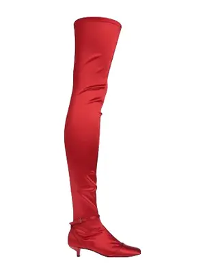 Emporio Armani Over-the-knee Boots - Red