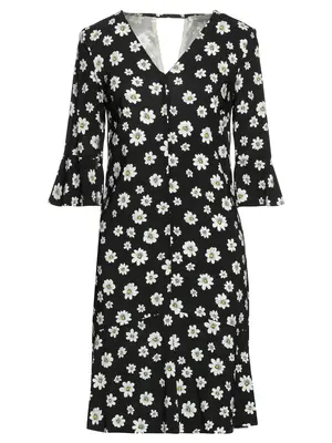 SEVENTY VENEZIA SEVENTY VENEZIA Midi Floral Dress Black