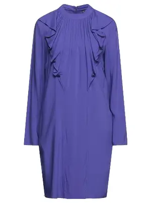 MANILA GRACE Mini Dress - Purple