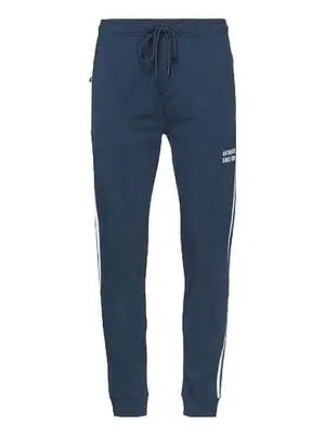 BIKKEMBERGS Pants Midnight Size Cotton, Elastane - Blue