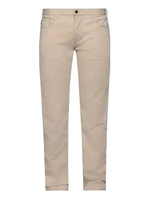 Emporio Armani Pants Size Cotton, Elastane - Beige