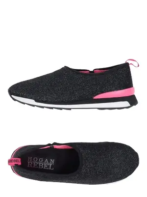 Hogan Rebel Slip-on Sneakers - Black