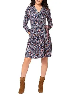 LEOTA Leota Essential Jersey Faux Wrap Dress