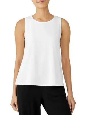 Eileen Fisher Eileen Fisher Crewneck Tank White