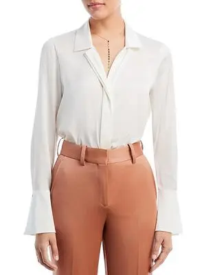 Kobi Halperin Liv Split Cuff Blouse - Ivory