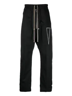 Rick Owens Drop-crotch Trousers - Black
