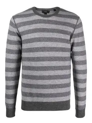 VINCE Vince Striped Knit Jumper