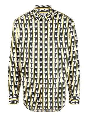 LANVIN Pattered Button-up Shirt