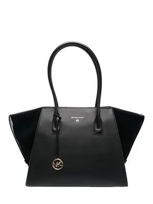 Michael Kors Avril Trapeze Tote Bag - Black